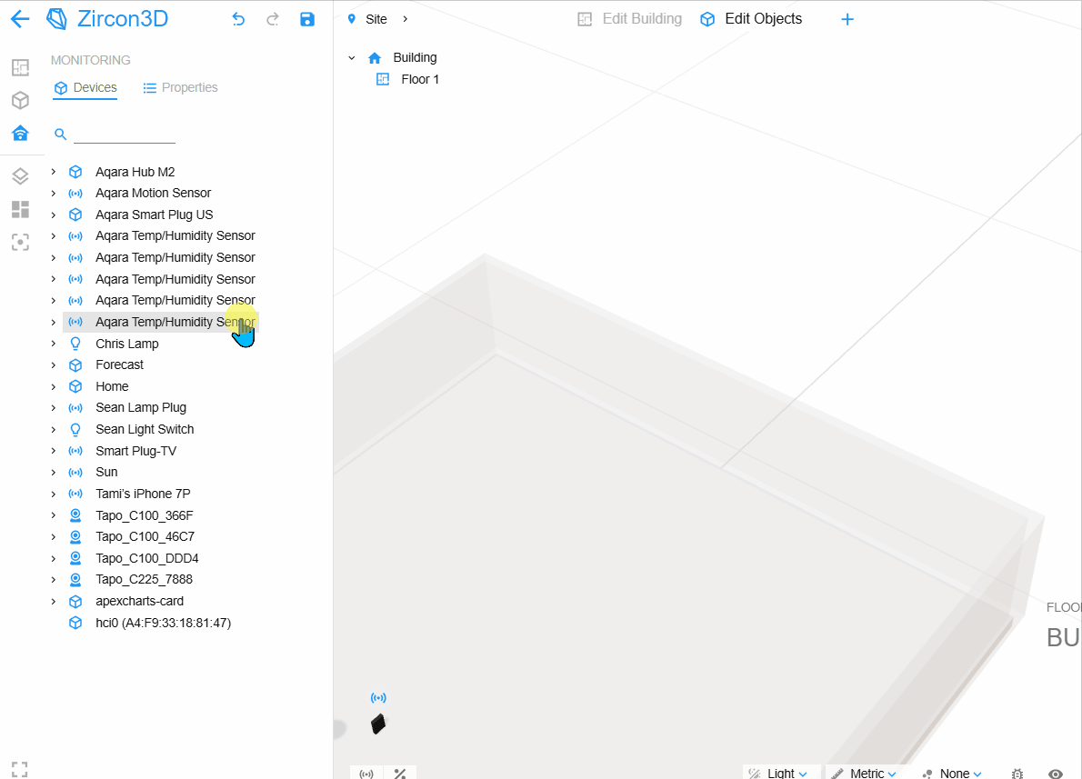 Mapping Sensors & Home Assistant Data